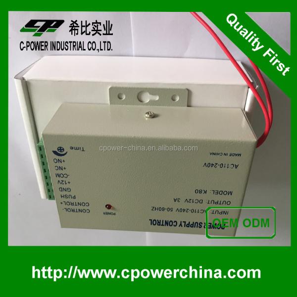 Quality Electric Lock Power Supply Wide Voltage 12V 3A UPS for Security / Monitoring / for sale
