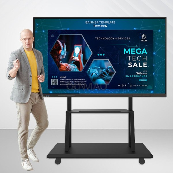 Quality CH 2025 New Release Interactive Flat Panel 4K Touch Screen Smart Board Interactive Teaching Whiteboard for sale
