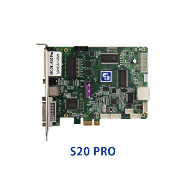Quality Sysolution DVI Sync Sending Card S20 Pro,1.3 Million pixels, Dual Ethernet Outputs for sale