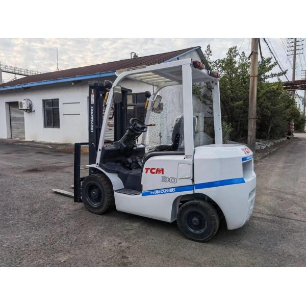 Quality 2012 TCM FD30 Diesel Fork Lift with Routine Fork Length Affordable and Versatile for sale