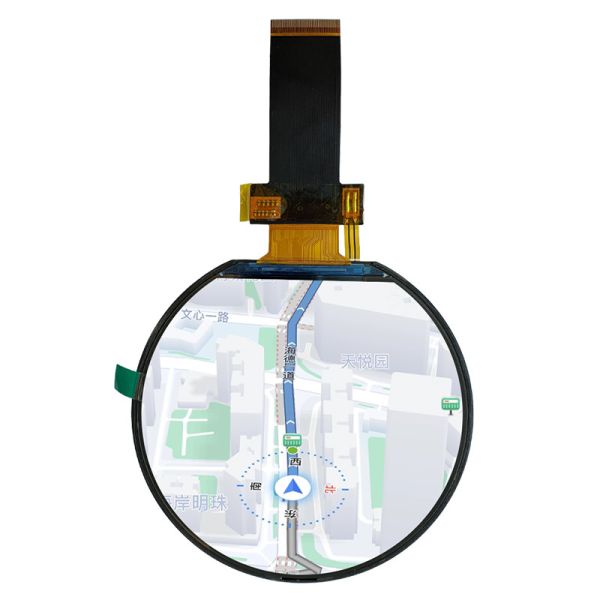 Quality 40 Pin Circular TFT LCD Screen Display 360x360 RGH 3.6 Inch ST72566 for sale