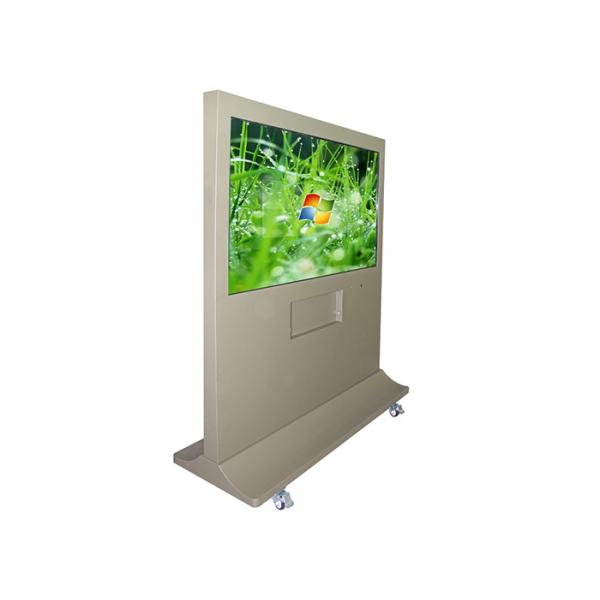 Quality 16.7M Color LCD Advertising Display Screen 65 Inch 1488*868mm Network Advertisin for sale