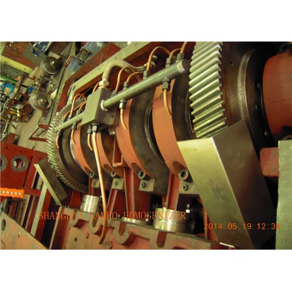 Quality Processing Line Type Ice Cream Homogenizer Material Contact Part SS316 for sale