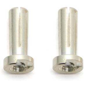 Quality Hexie Silver Bullet Banana Plug Connectors 14mm 18mm For RC Battery for sale