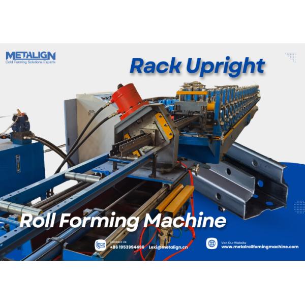Quality High Precision Rack Roll Forming Machine with 18 Forming Stations and 70mm Shaft Diameter for sale