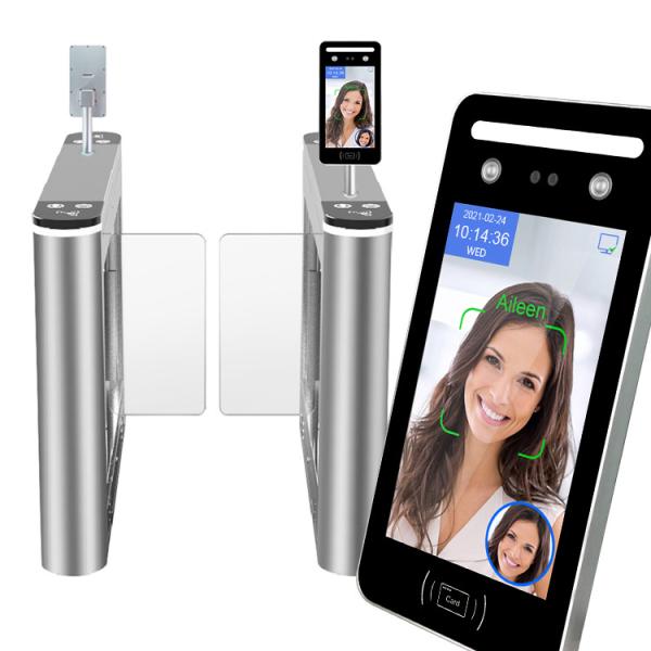 Quality 8 Inch Screen 2.5M Face Recognition Attendance Machine Access Control System for sale