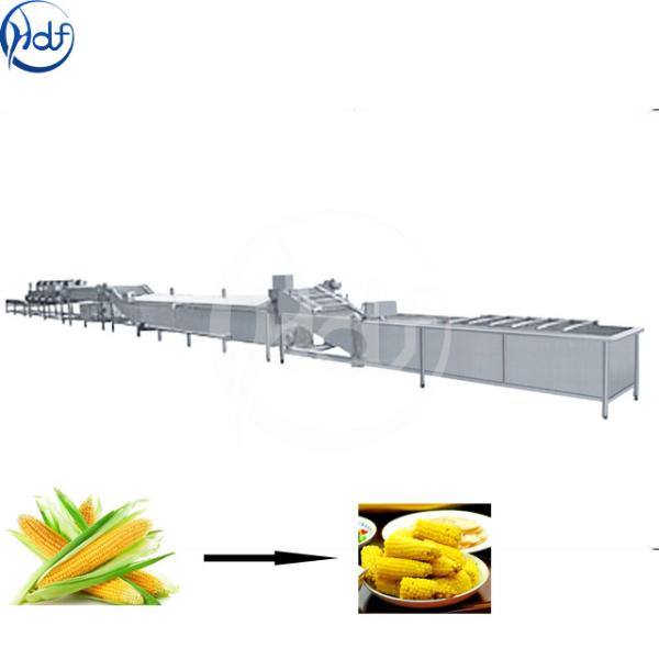 Quality Fresh Corn Industrial Vegetable Washing Machine 500 - 2000kgh Capacity Carrot for sale