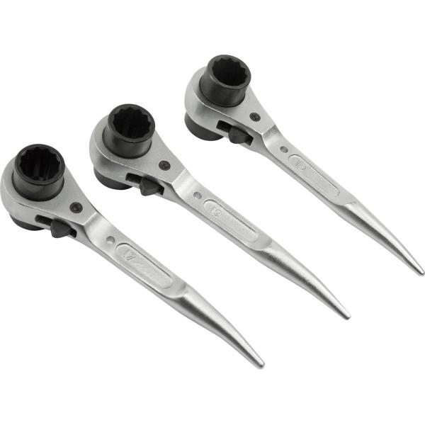 Quality 46 HRC Construction Bent Spear Ratchet Socket Spanner for sale
