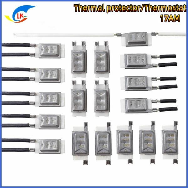 Quality Thermal Protector 17AM Temperature Switch Series Bimetal Electronic Heat Protector Thermostat for sale