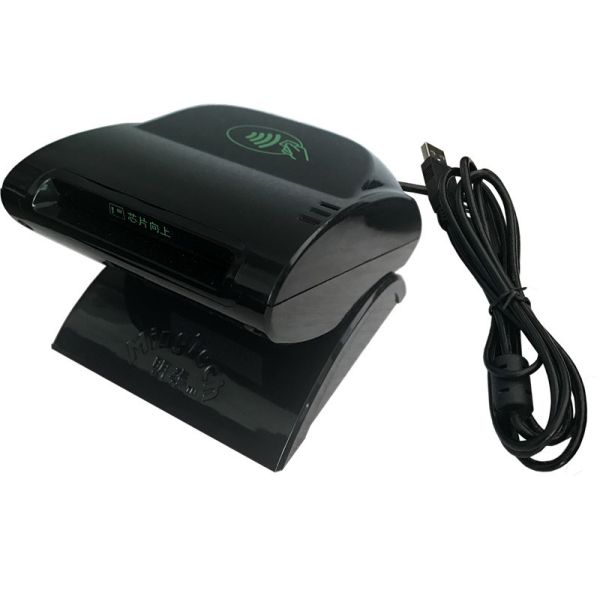 Quality RS232 Contact Smart Card Reader , Desktop Card Reader ISO 14443 for sale