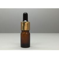 Quality 5ml 10ml 15ml 20ml Amber Colored Essential Oil Glass Bottles for sale