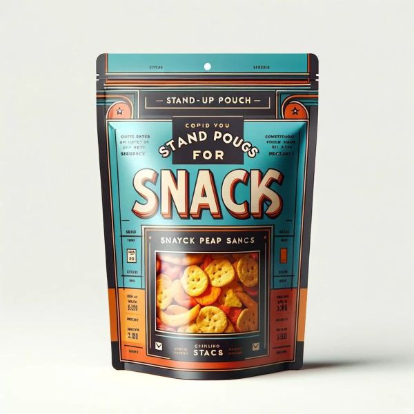 Quality Customizable Stand up Pouch With Window Food Packaging Bag Ziplock Bag for sale