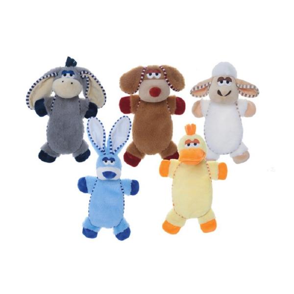 Quality Manufacture Various Pet Interactive Stuffed Toys Set Sheep Rabbit Duck for sale