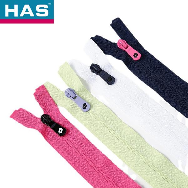 Quality Colorful Nylon Zippers Customized White Open Ended Zip Auto Lock for sale