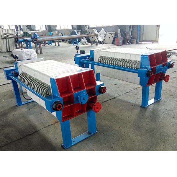 Quality Small Footprint Clothing Plate Filter Press Industrial Filter Press Machine for sale