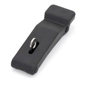 Quality ISO9001 Flexible Black Rubber Draw Latches Anti Corrosion For Engineering for sale