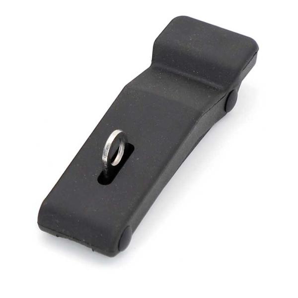 Quality ISO9001 Flexible Black Rubber Draw Latches Anti Corrosion For Engineering Machine for sale