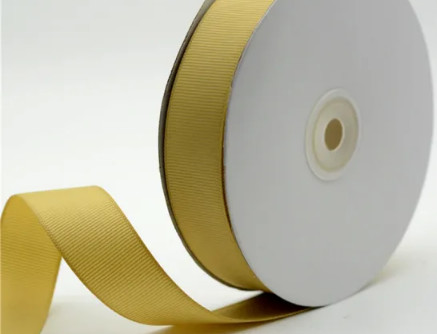 Quality 3/8" Width Polyester Grosgrain Ribbon Eco Friendly for sale