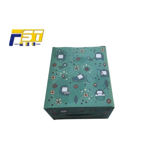 Quality Handmade Decorative Kraft Small Carton Box Matt Lamination For Garments / Gifts for sale