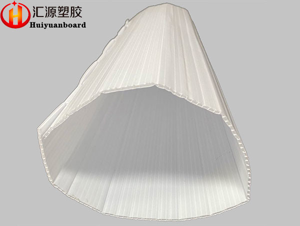 Quality Round 800gsm 45cm Corrugated Plastic Tree Guards for sale