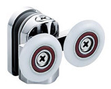 Quality Diameter 23-26mm Zinc alloy Metal Sliding Door Rollers Wheels 2 Years Warranty for sale