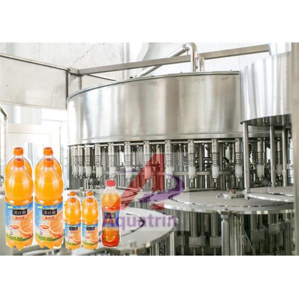 Quality PET Bottle Juice Filling And Sealing Machine 2000ml Hot Liquid Filling Machine for sale