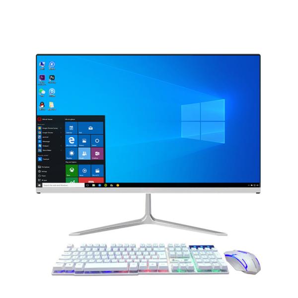 Quality 21.5" Business AIO Desktop Laptops Monoblock Computer Gaming All In One PC with for sale