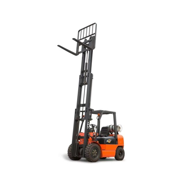 Quality Counterbalance Gasoline 2.5 T LPG Forklift Truck for sale