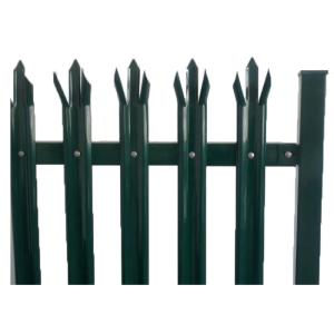 Quality Residential Security Palisade Fence with Metal Steel and Nature Pressure Treated for sale