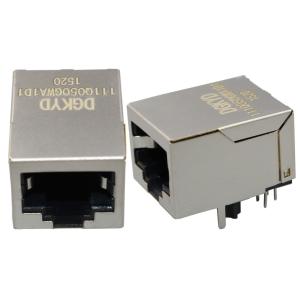 Quality Integrated Surface Mount RJ45 Female Jack , 1000base t cat6 rj45 connector for sale