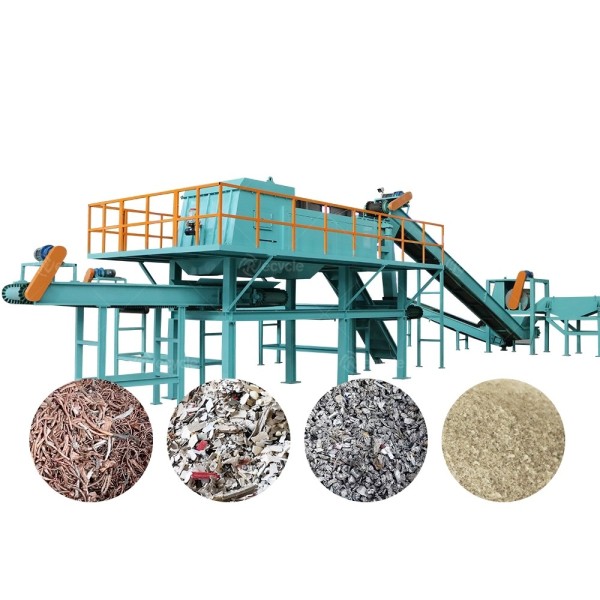 Quality Waste Household Refrigerator Recycling Plant Scrap TV Printer Freezer Recycling Machine for sale
