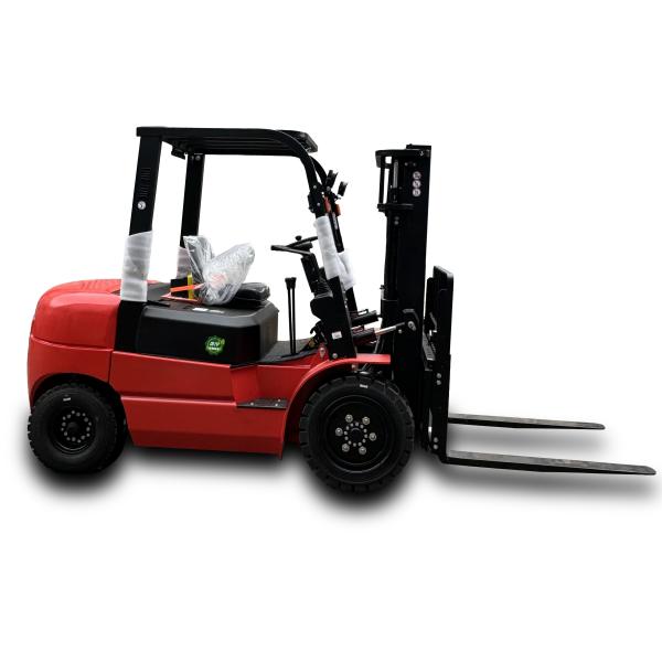 Quality Diesel Forklift Three Stage Mast Thicken Powerful Durable Optional Side Loader for sale