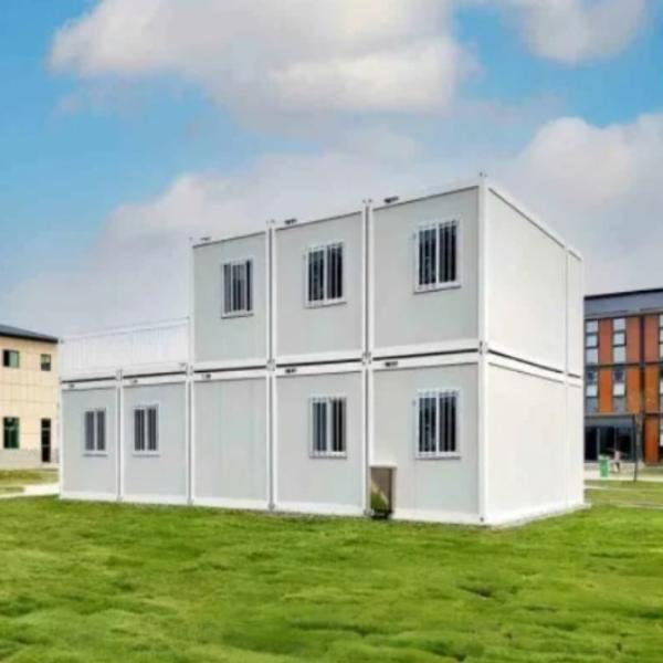 Quality Easy Build Prefabricated Modular Windproof Tiny Flat Pack Container House for sale