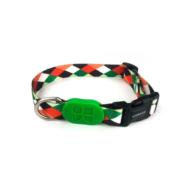 Quality S M L Xsmall Padded Polyester Dog Collar And Leash Sublimation Printing for sale