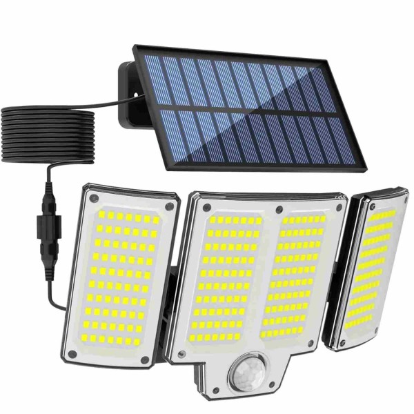 Quality Solar Powered Led Outdoor Security Spot Lights with Motion Sensor for sale