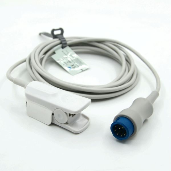 Quality Manufacturer Monitor Accessories Reusable Adult Clip Compatible Mindray SpO2 for sale