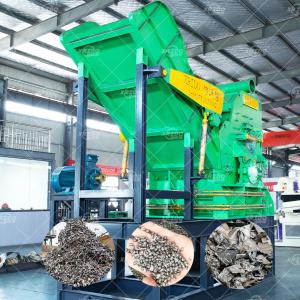 Quality 1000KG/H-10000KG/H Scrap Metal Crusher Copper Aluminum Radiator Shredder for sale