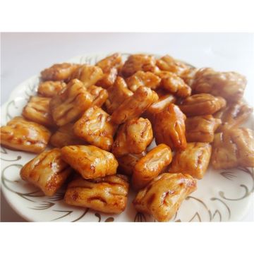 Quality Salty Sweet Rice Cracker Cereal E150c Senbei Crackers Seaweed for sale