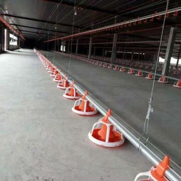 Quality PVC Automatic Poultry Feeder System Broiler Automatic Pan Feeder for sale