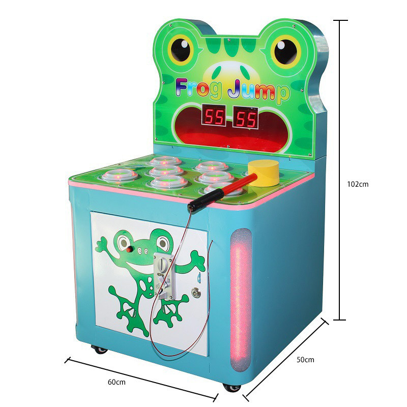 Quality Frog Arcade Hammer Game Machine Whack A Mole Toy 220V for sale
