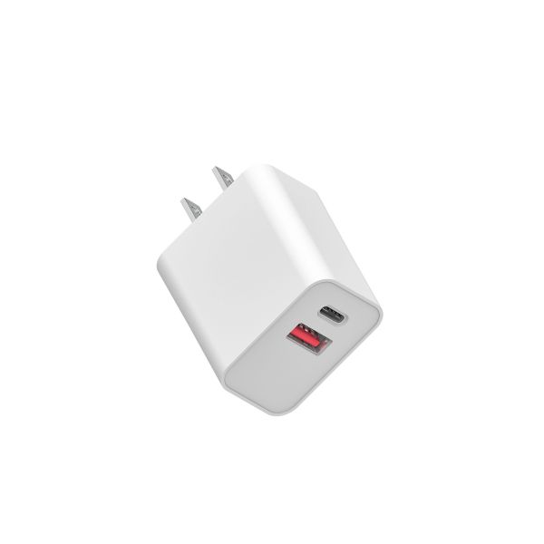 Quality 30W Dual Port PD Fast Charger Type C Wall Plug Adapter for Samsung Galaxy for sale