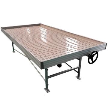 Commercial Greenhouse Rolling Benches / Seedbed Wire Greenhouse Bench for