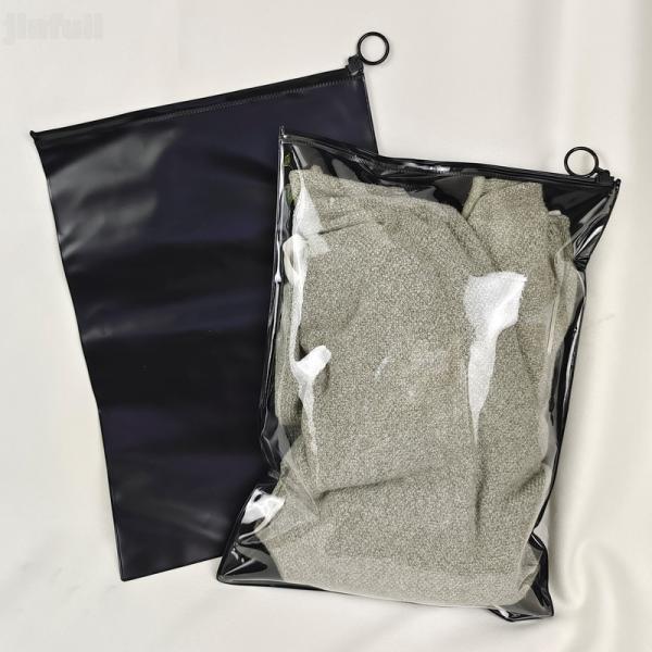 Quality Biodegradable PVC Bag Zipper Rainproof Accept Customized Logo for sale