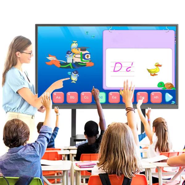Quality Anti Glare 65 Inch Interactive Whiteboard , 4K Interactive Digital Board For for sale