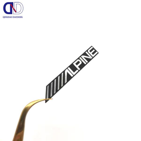 Quality Customized Metal Nickel Electroformed Signs OEM Shape Size Durable for sale