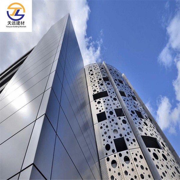 Quality Outdoor Fluted Facade Aluminium Cladding PVDF ACP Panel Weatherproof for sale