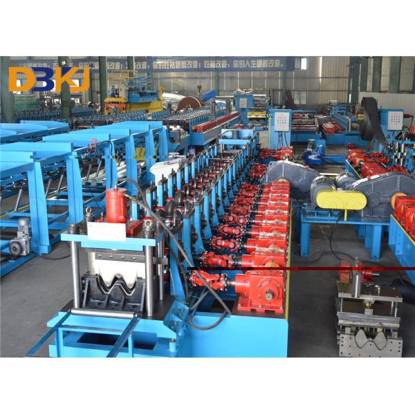 Quality 10m/Min 2 Waves Highway Guardrail Roll Forming Machine for sale