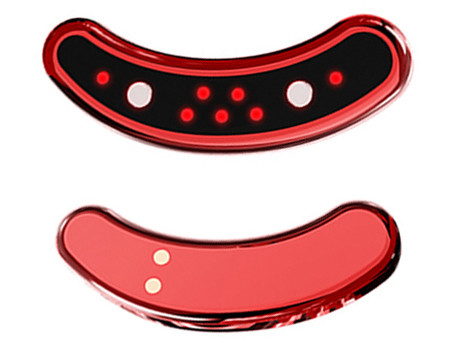Quality Portable EMS Red Light Therapy Massage LED Eye Patch with Microcurrent for sale
