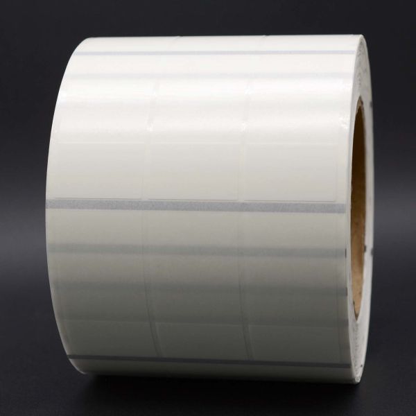 Quality 30*60-19mm 1.5mil White Matte Translucent Water Resistant Vinyl Cable Label for sale