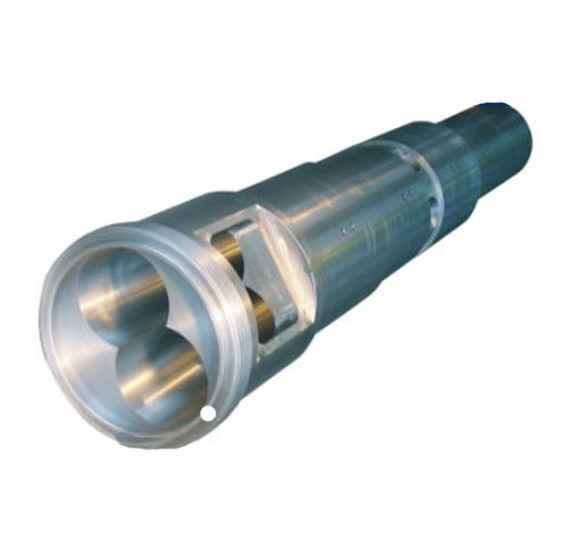 Quality Bimetallic / Nitrided Conical Twin Screw Barrel For Extruder for sale